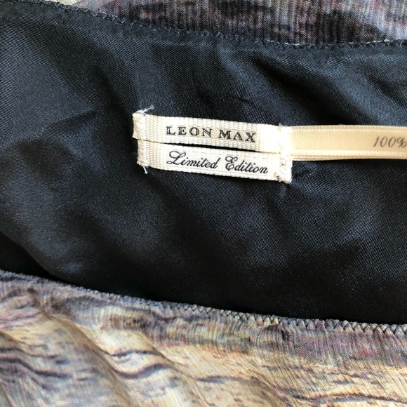 Leon Max Limited Edition | Dresses | Leon Max Limited Edition Silk ...